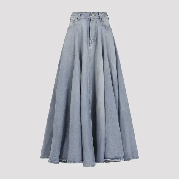 Balenciaga Godet Maxi Skirt
