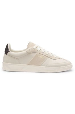 BOSS Portuguese-made Sneakers In Leather And Suede