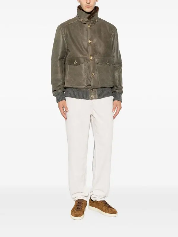 Brunello Cucinelli Leather Jacket