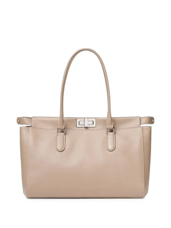 Fendi Peekaboo Small Leather Tote