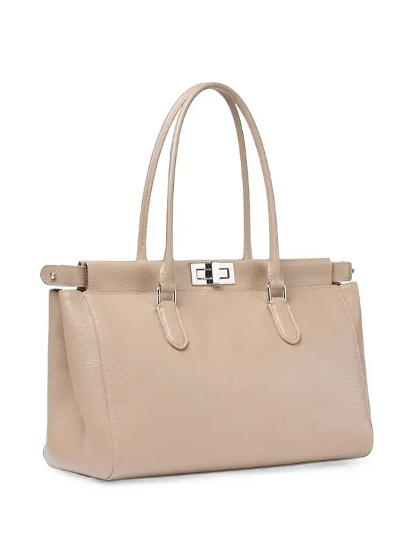 Fendi Peekaboo Small Leather Tote
