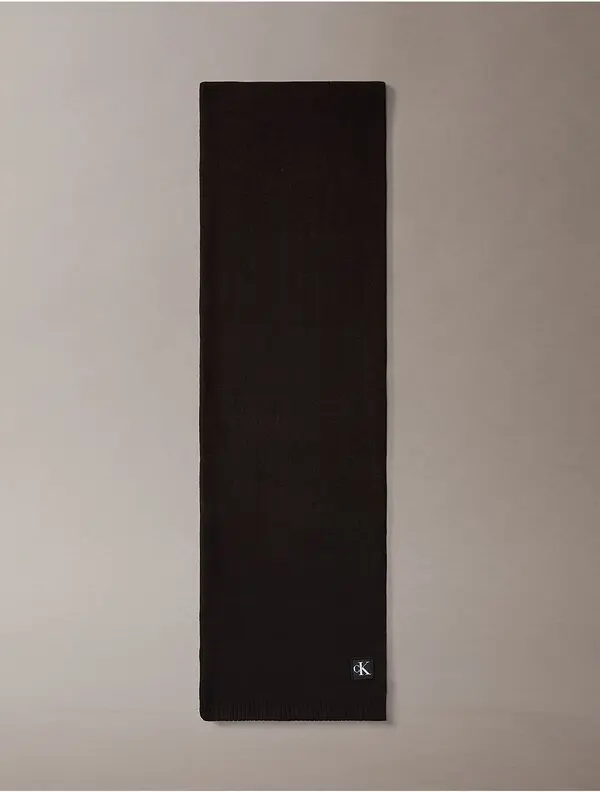 Calvin Klein Double Layer Scarf - Black