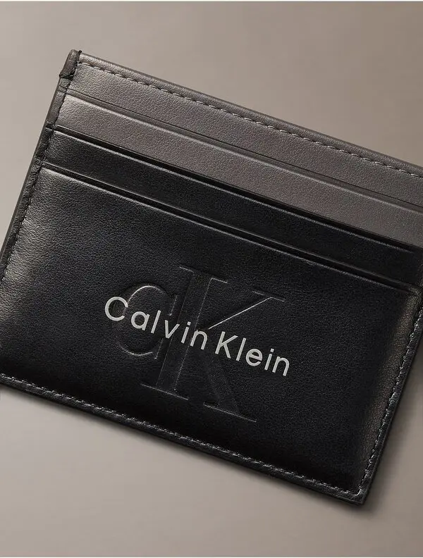 Calvin Klein Bold Monogram Card Holder & Key Fob