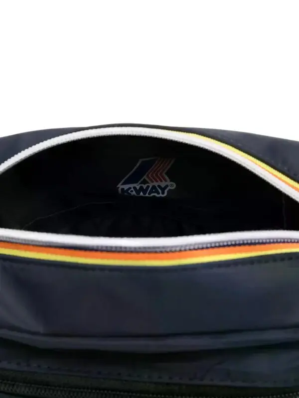 K-WAY Demu Logo-patch Wash Bag