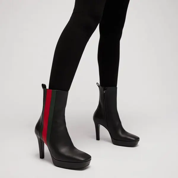 Gucci Galleria Bootie Leather