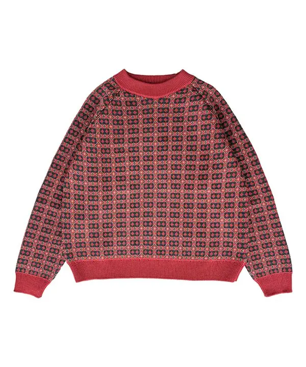 MABLI Brae Pullover Winter Rose - Red