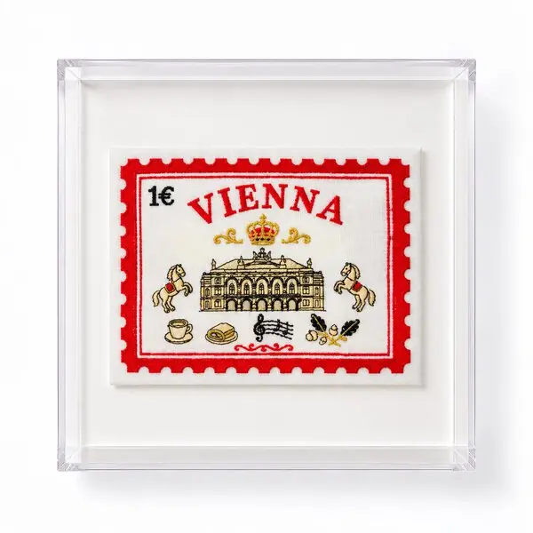 LILLY LOVES Vienna Embroidered Stamp
