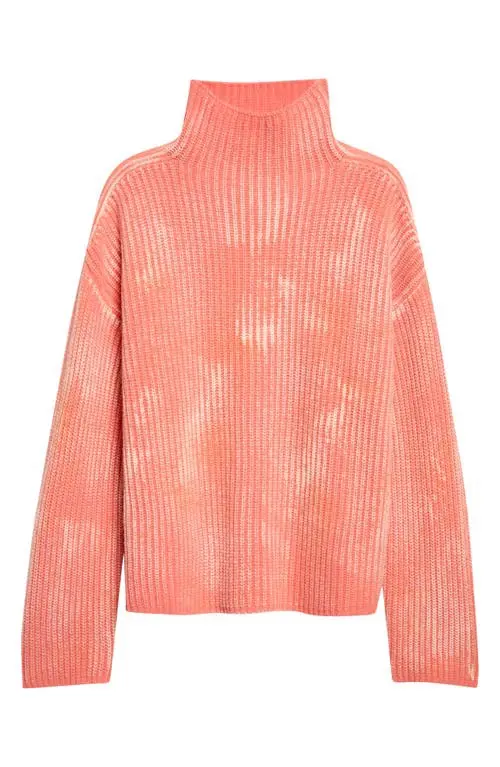 DIESEL® M-amet Wool Blend Rib Sweater - Pink