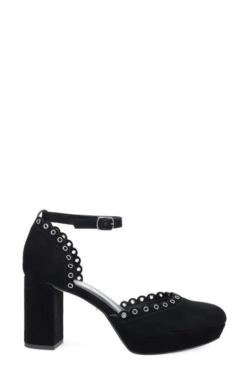 Pelle Moda Leana Platform Pump - Black