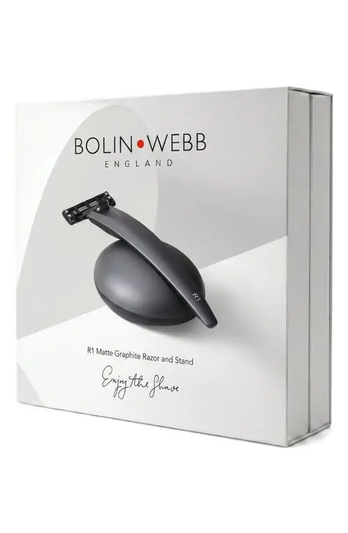 BOLIN WEBB R1 Matte Razor And Stand Set