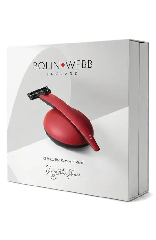 BOLIN WEBB R1 Matte Razor & Stand Set