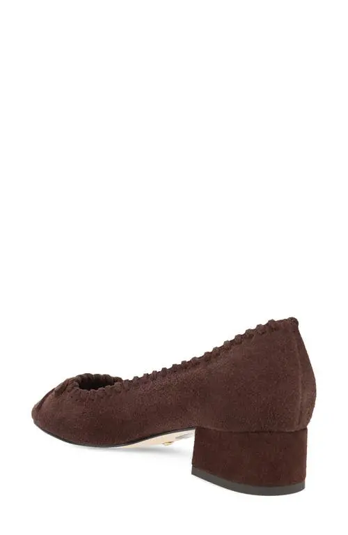 Pelle Moda Novie Leather Pump - Espresso
