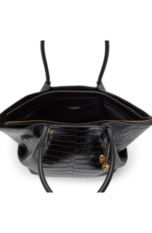 Aldo Braelyneex Croc Embossed Faux Leather Tote