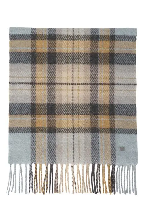 Soia & Kyo Elizabeth Plaid Fringe Scarf