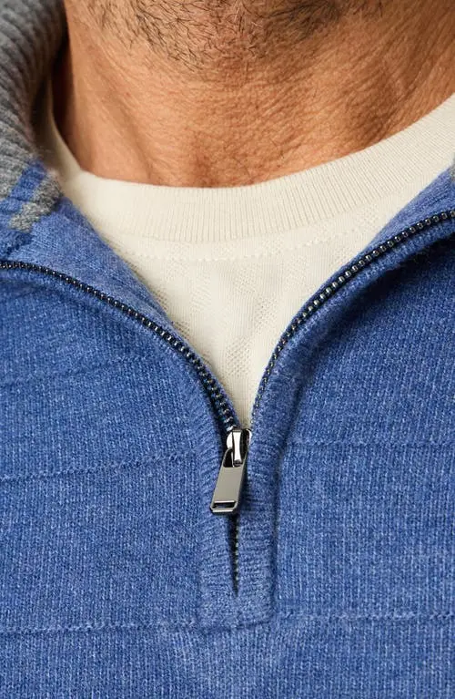 Robert Graham Poggio Quarter Zip Sweater