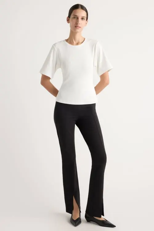 Modern Citizen Cass Front-split Ponte Stretch Pant