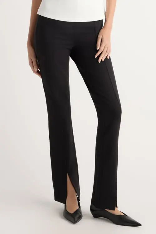 Modern Citizen Cass Front-split Ponte Stretch Pant