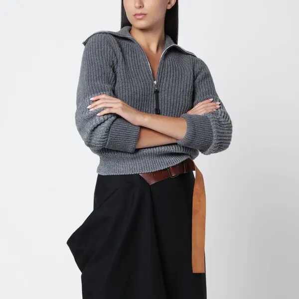 Bottega Veneta Wool And Cashmere Sweater - Grey