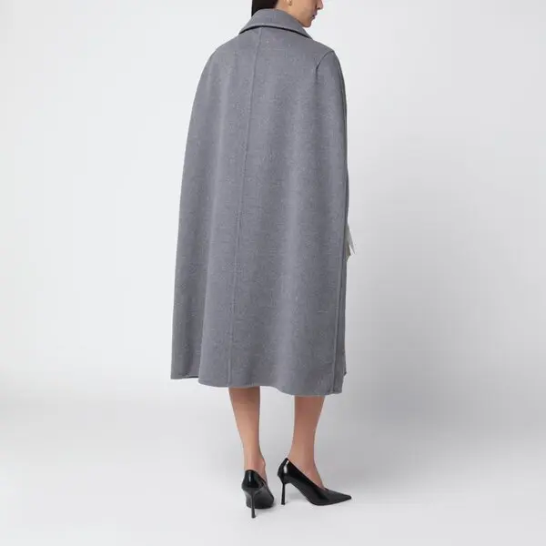 Bottega Veneta Wool And Cashmere Cape Coat