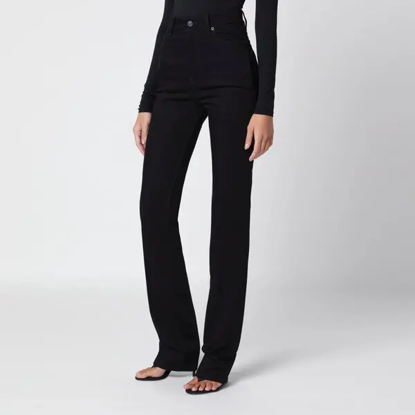 Balenciaga High-waisted Cotton Jeans