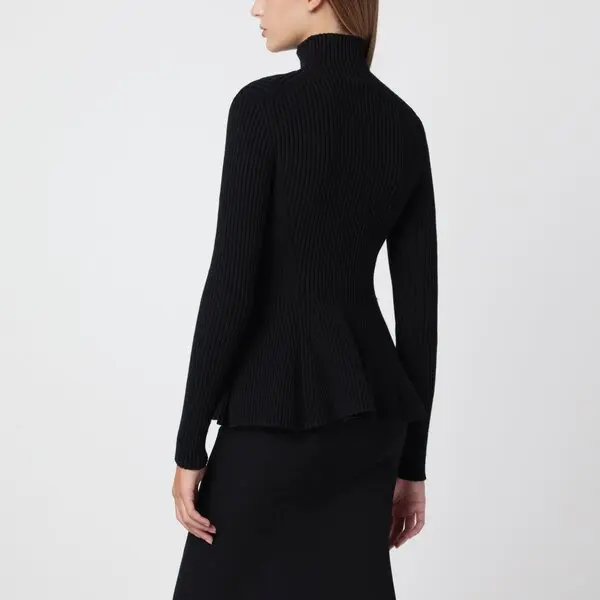 Alaïa Zip-up Cardigan In Wool Blend