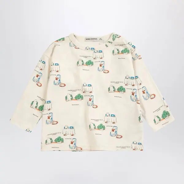 BOBO CHOSES Everyday Ghosts Cotton T-shirt