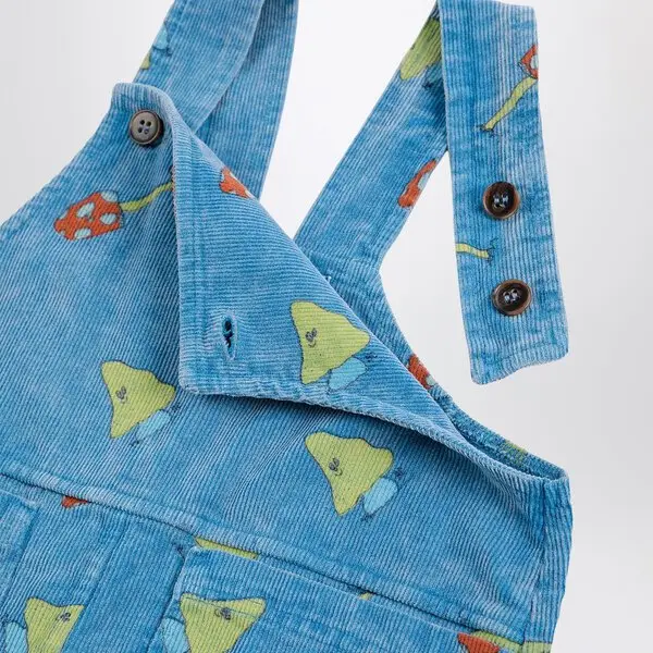 BOBO CHOSES Mush Monster Duo Corduroy Dungarees