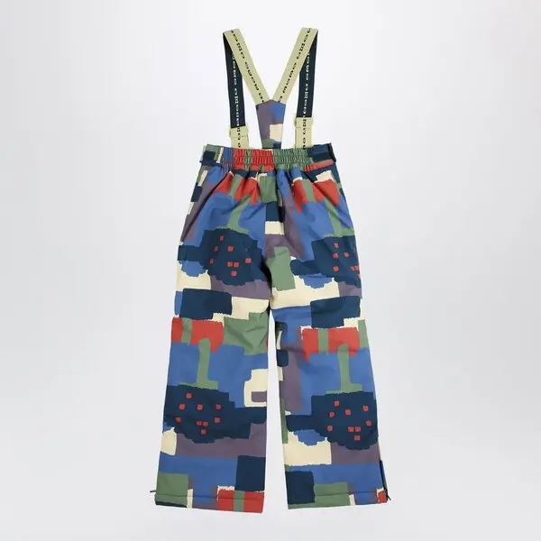 BOBO CHOSES Multicoloured Ski Trousers In Recycled Polyamide