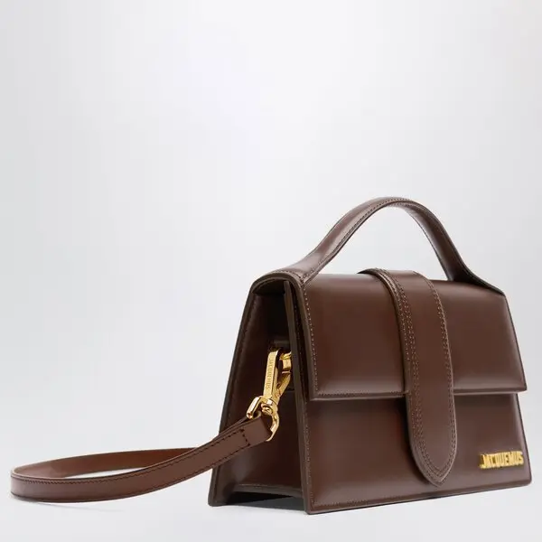 Jacquemus The Large Bambino Leather Bag - Brown