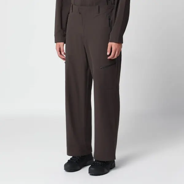 HIKING PATROL Slate Trousers In Nylon Blend