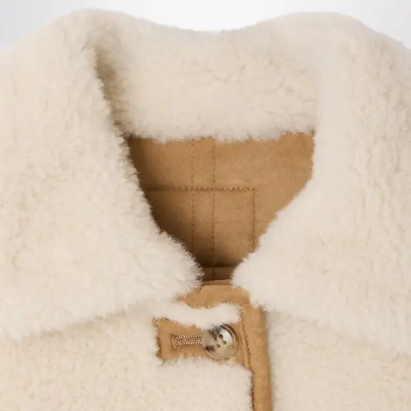 Bonpoint Caramel-colored Manya Faux Fur Coat