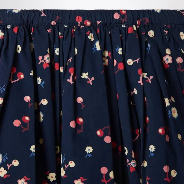 Bonpoint Suzon Skirt In Printed Organic Cotton