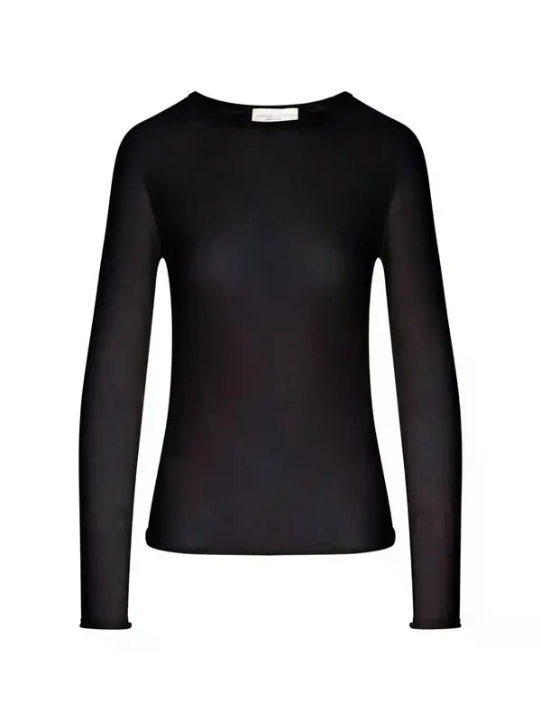 ROBERTO COLLINA Fine-knit Long-sleeve Sweater
