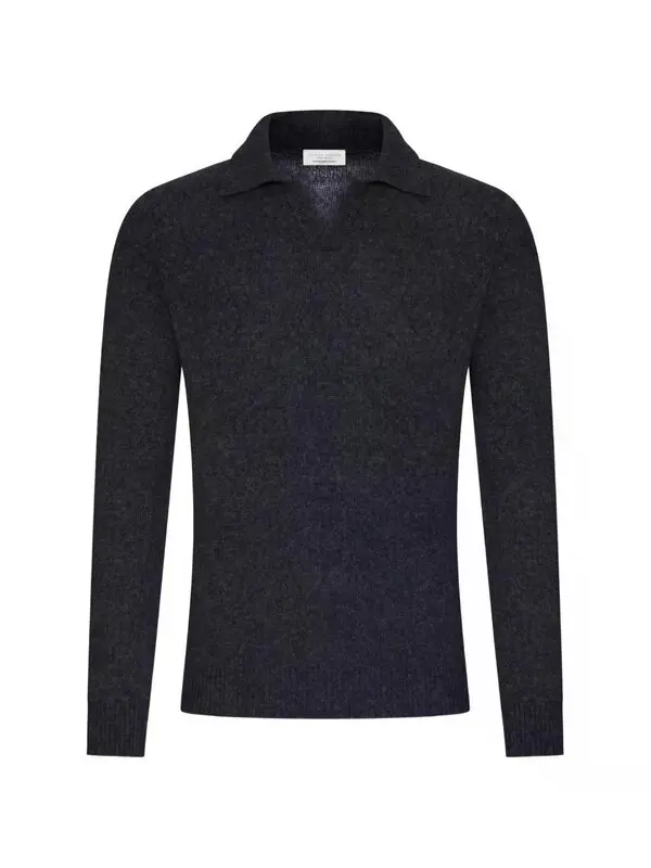 ROBERTO COLLINA Polo-collar Wool Sweater