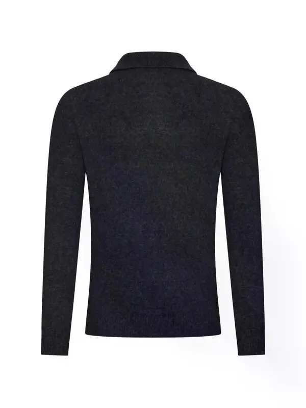 ROBERTO COLLINA Polo-collar Wool Sweater