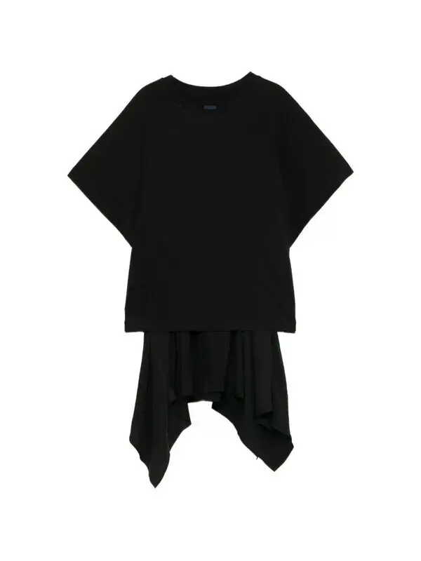 JUUN.J Layered Asymmetric T-shirt