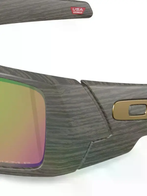 Oakley Gascan Rectangle-frame Sunglasses