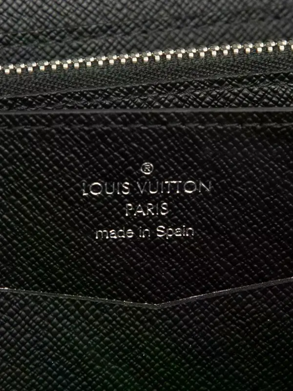 LOUIS VUITTON 2017 Damier Graphite League Zippy Xl Wallet Long Wallets