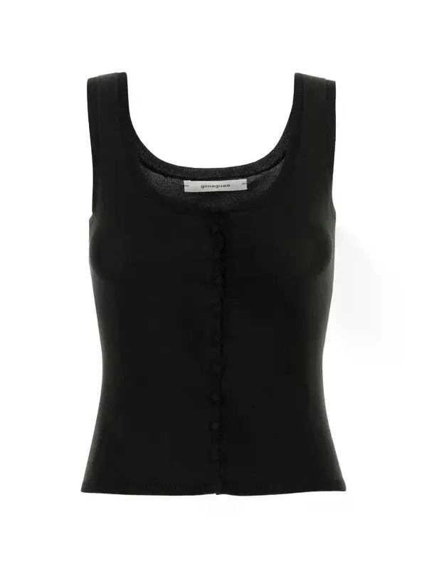 Gimaguas Oscar Button-front Tank Top