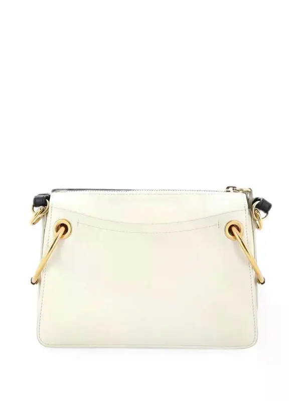 Chloé Roy Logo Printed Leather Small Shoulder Bag