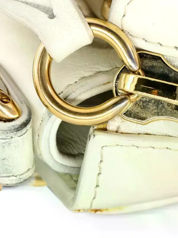 Chloé Roy Logo Printed Leather Small Shoulder Bag