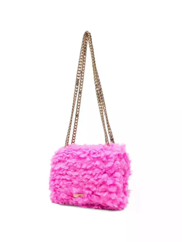 Kurt Geiger Mini Kensington Faux-shearling Shoulder Bag