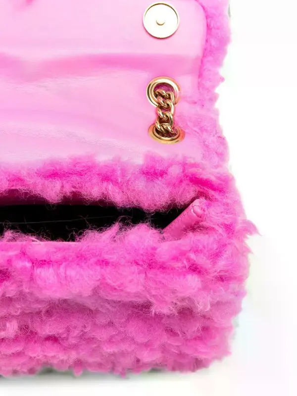 Kurt Geiger Mini Kensington Faux-shearling Shoulder Bag