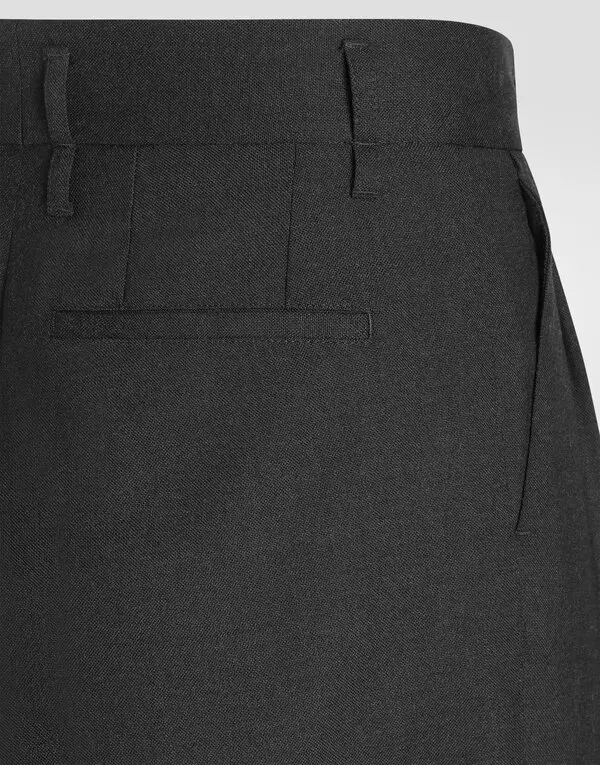 Dolce & Gabbana Wool Panama Trousers