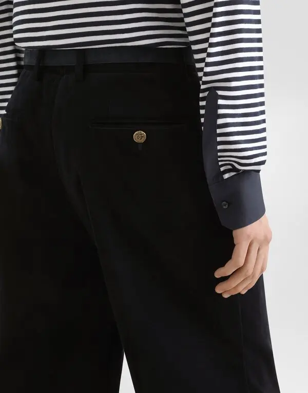 Dolce & Gabbana Velvet Trousers