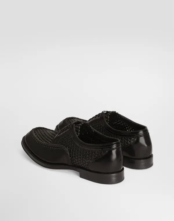 Dolce & Gabbana Woven Derby Shoes