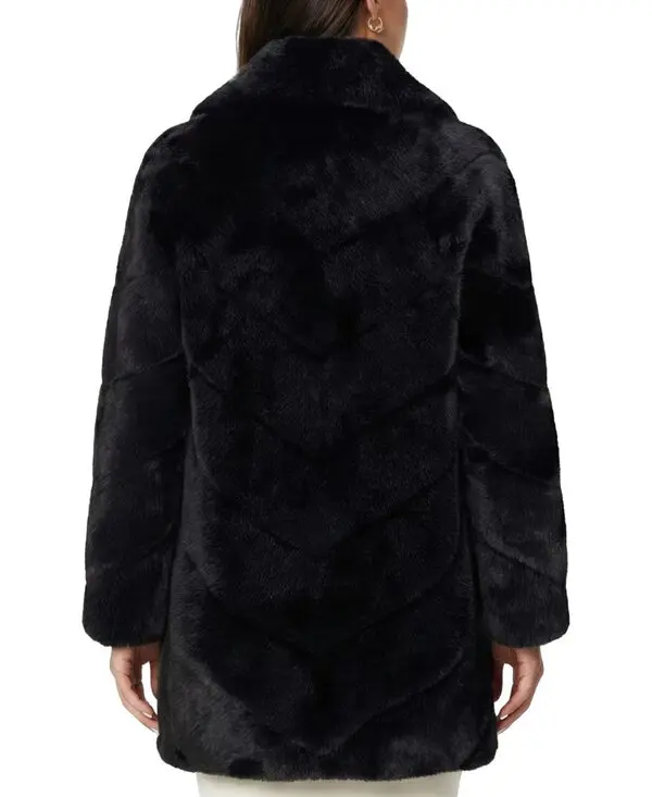 LYLA GRANT Faux Fur Mink Stroller Coat
