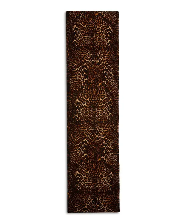 AMICALE CASHMERE Cashmere Animal Print Scarf Exclusive