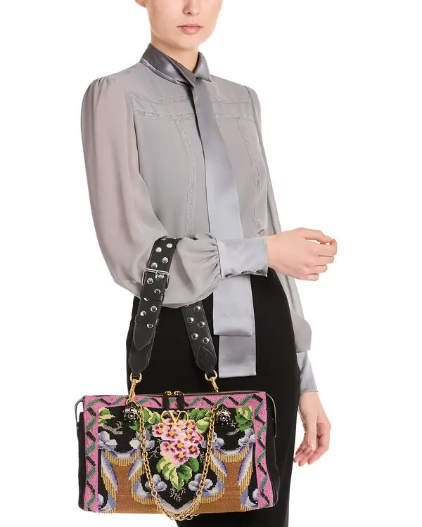 Valentino Garavani Panthea Floral Tapestry Shoulder Bag