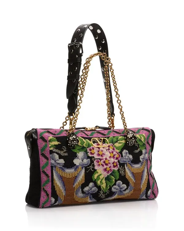 Valentino Garavani Panthea Floral Tapestry Shoulder Bag